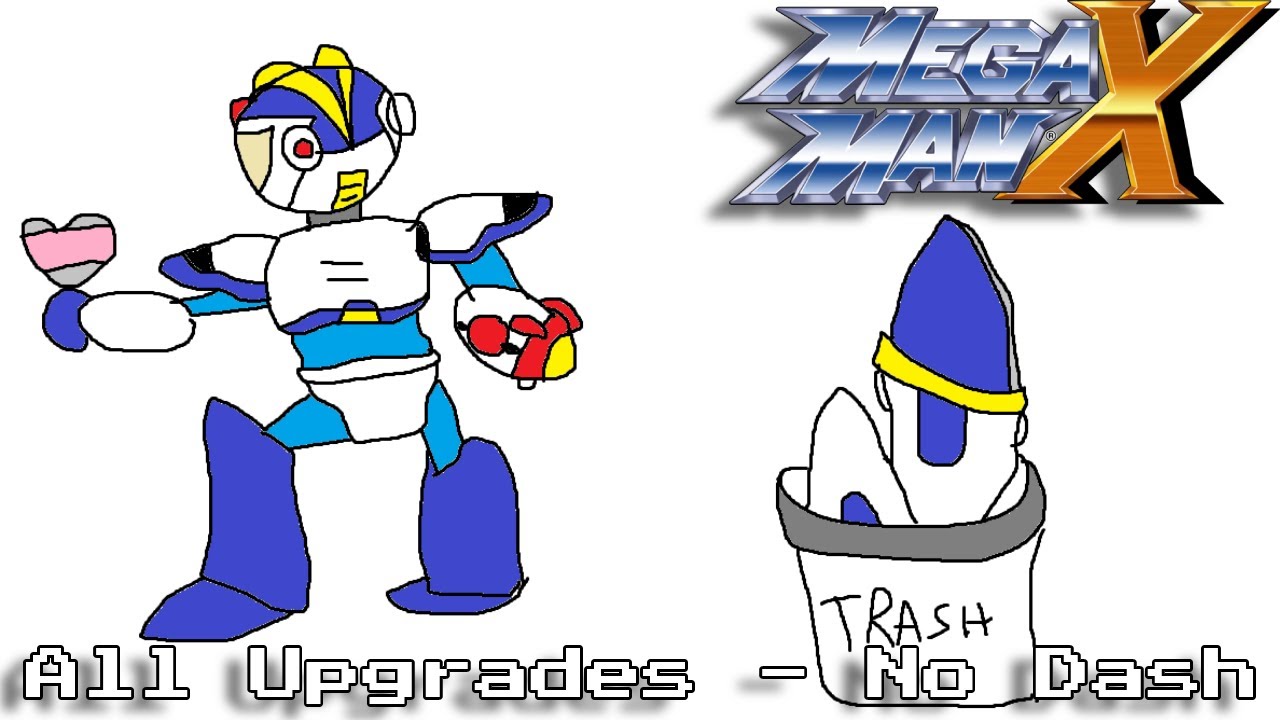 Mega Man X | All Upgrades, NO DASH! - YouTube