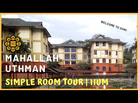 MAHALLAH UTHMAN IIUM | SIMPLE ROOM TOUR - YouTube