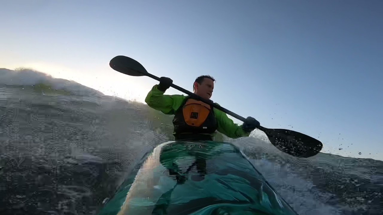 Mega Surk Kayak Jester Cyclone. 11/9/21. Surf Kayak Sunrise Session ...
