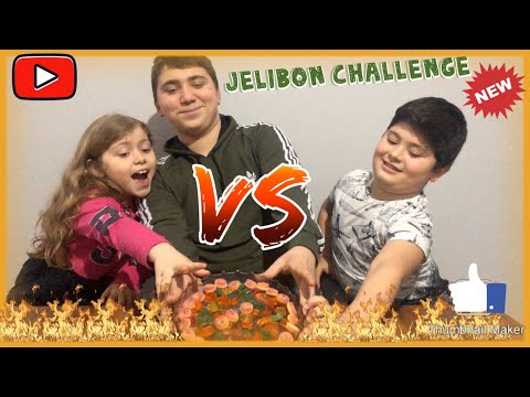 Jelibon yeme challenge (ÇOK TATLI)