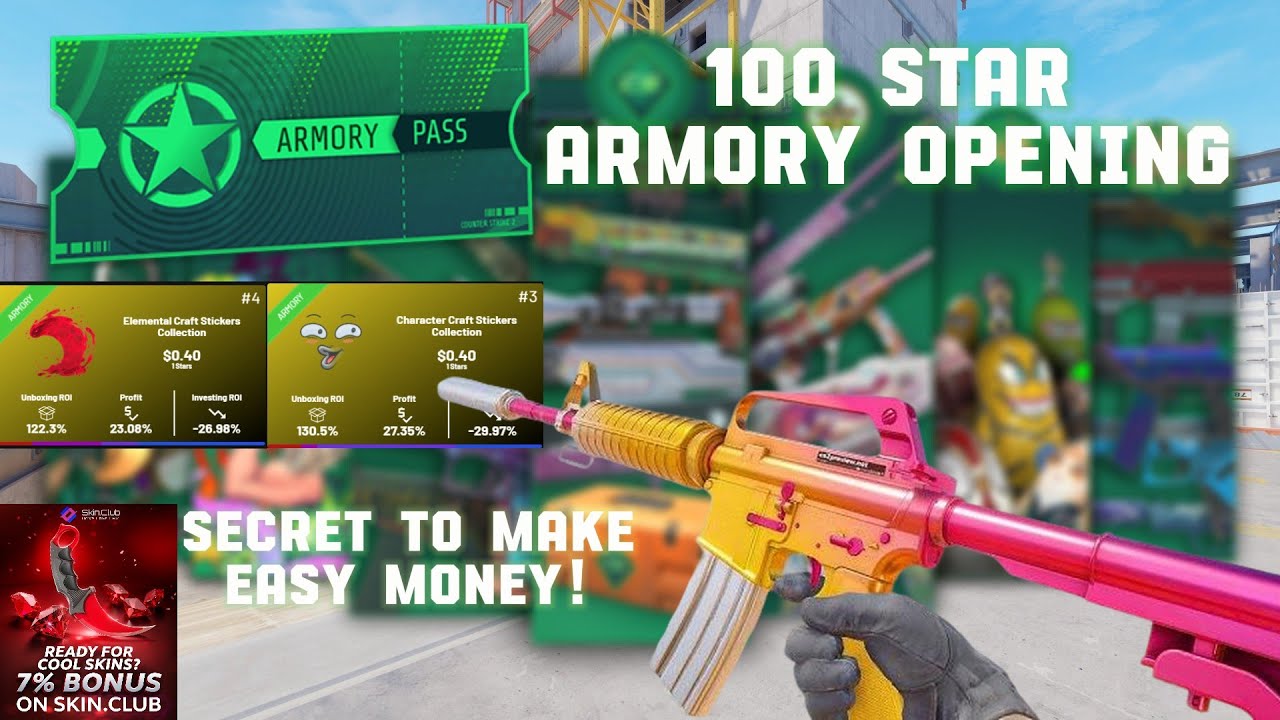 I Spent 100 Armory Stars in CS2... And This Trick Made Me Profit 💰 ...