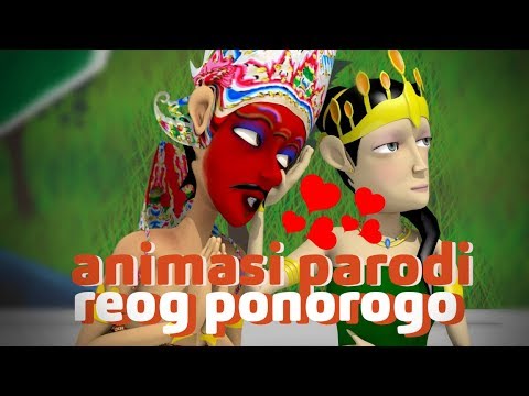 Animasi parodi Reog Ponorogo - YouTube