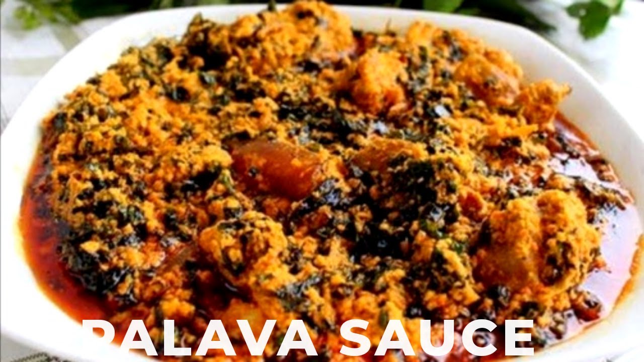HOW TO MAKE THE BEST PALAVA SAUCE | KONTOMIRE STEW (SPINACH & AGUSHI ...