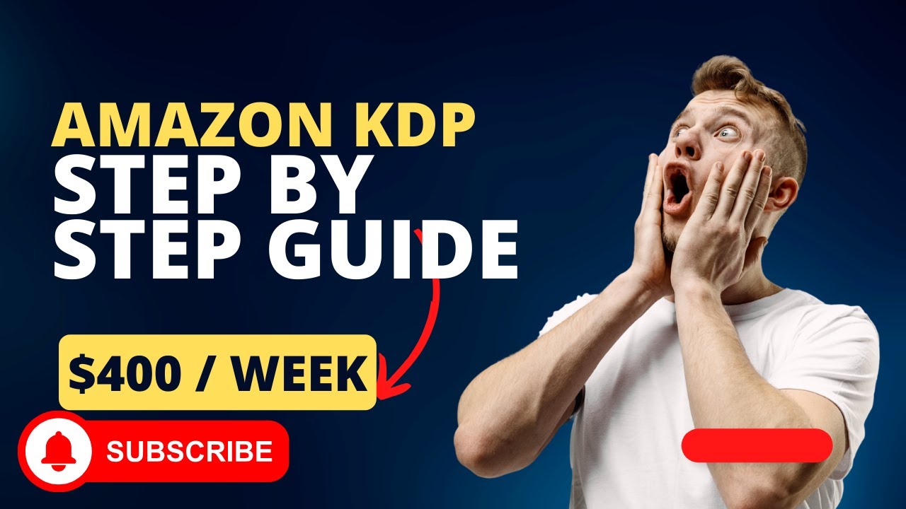 Amazon KDp oo ah step by step guide. - YouTube