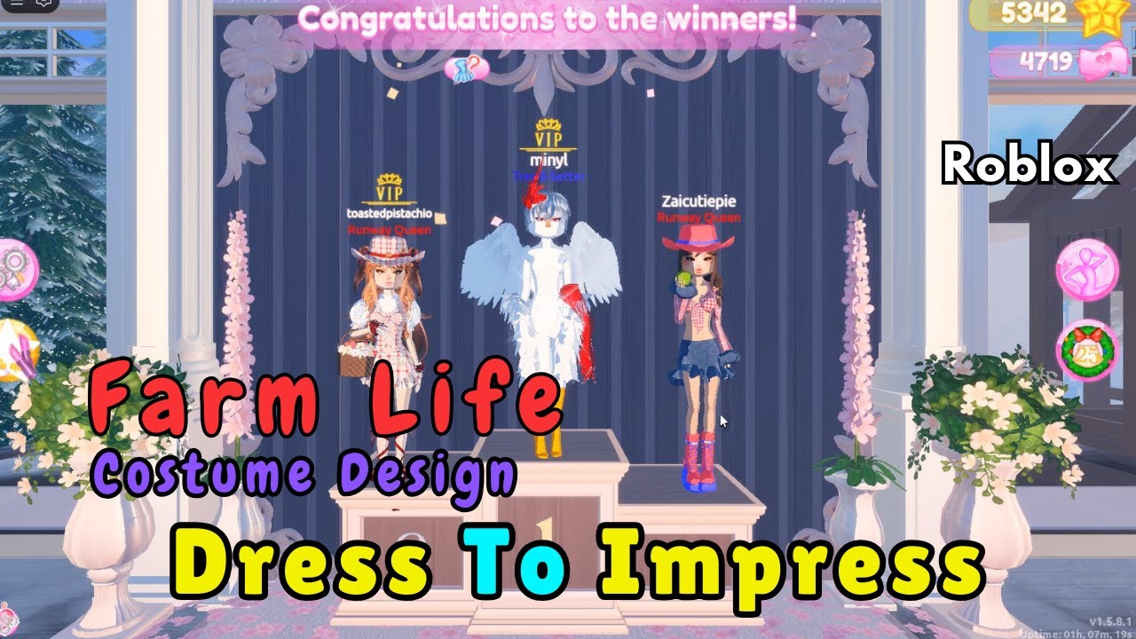 THEME Farm Life IN DTI | Dress To Impress Roblox Costume - YouTube