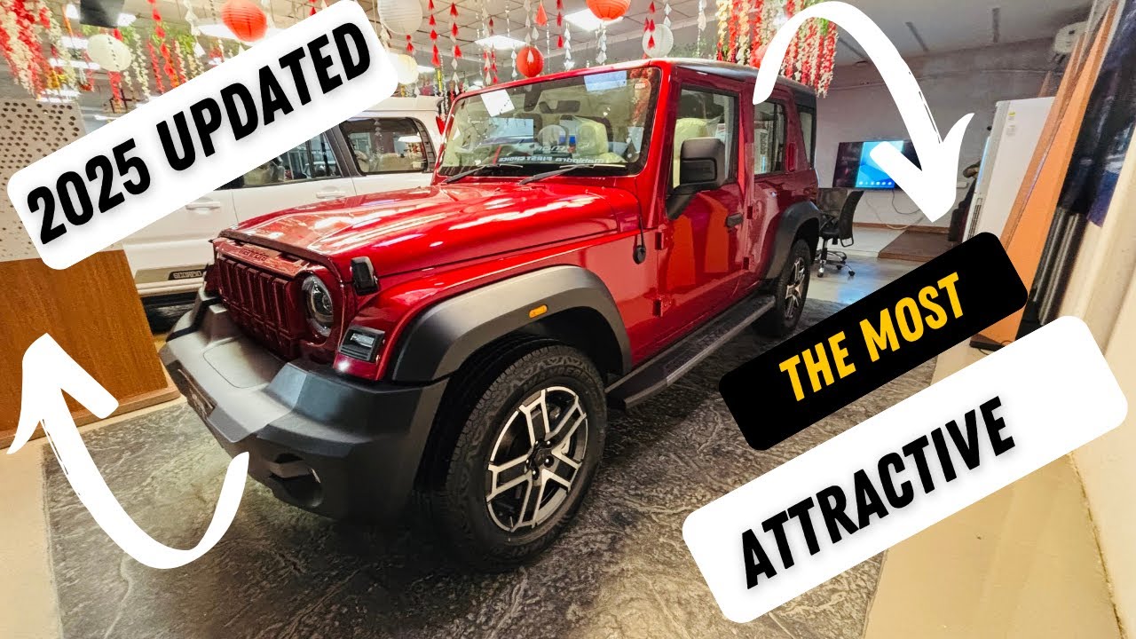 Mahindra Thar Roxx Top Model | Mahindra Thar Roxx Modification ...