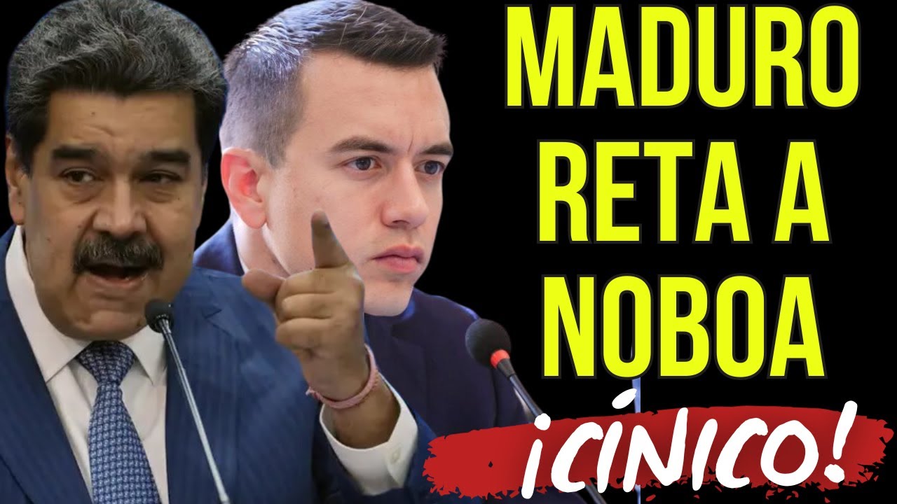 MADURO RETA A DANIEL NOBOA | FUERA DE ORDEN 748 PARTE 2 | MARTES 16.1. ...