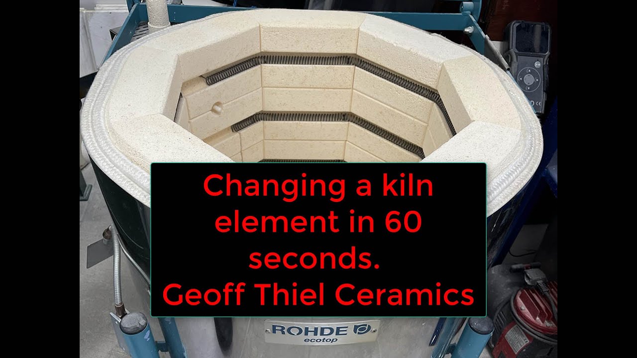 Changing a kiln element in 60 seconds - YouTube