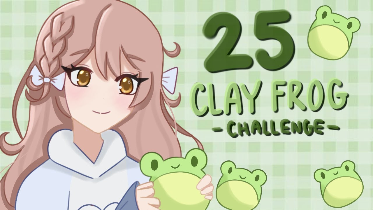 25 Clay Frog Challenge- Polymer Clay - YouTube