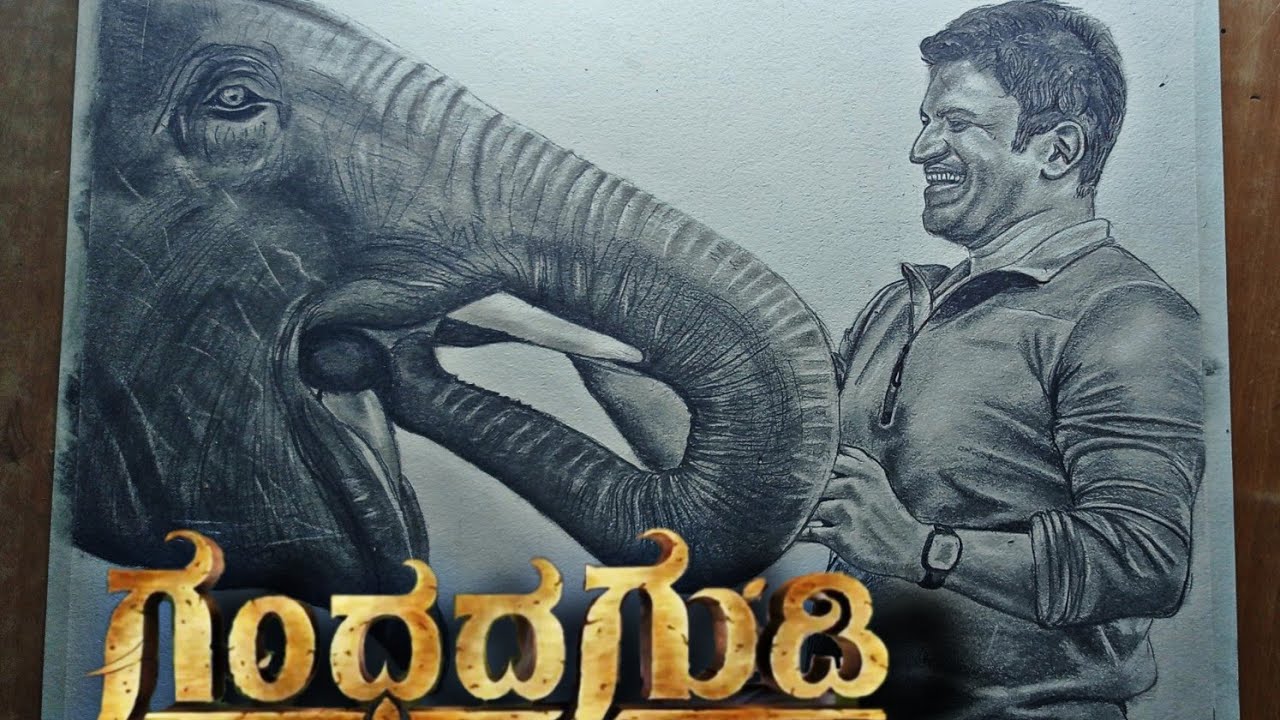 Gandhadagudi movie Puneet rajkumar drawing | Gandadagudi film trailer ...