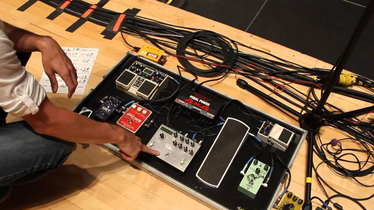 David Terry Gear Walkthrough - Jordan Howerton Band - YouTube
