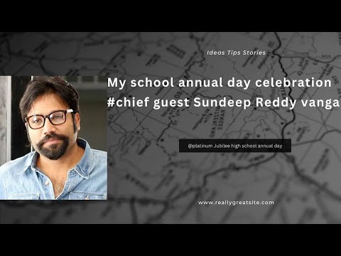 platinum jubilee High school annual day celebration at school chief ...