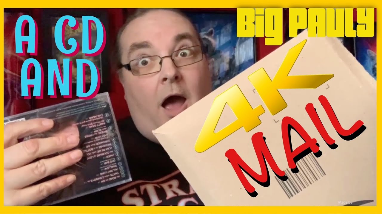 A CD and 4K Mail Delivery - YouTube