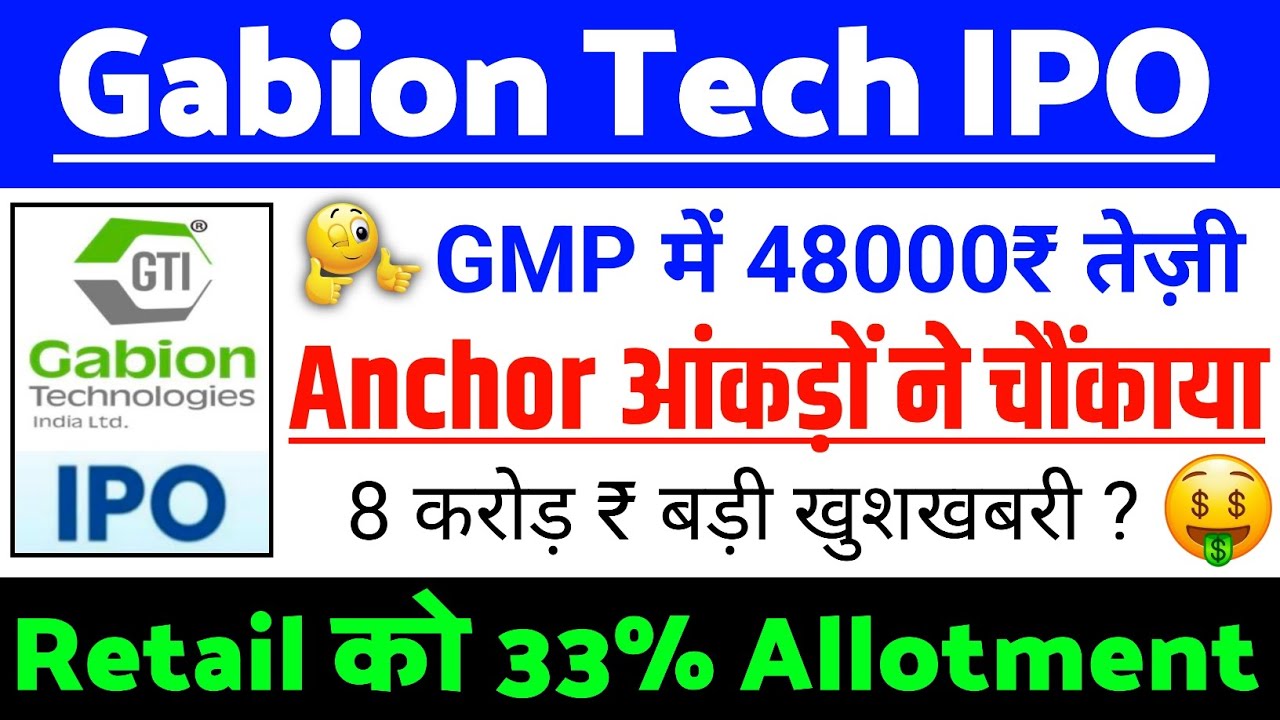 Gabion Technologies India IPO | Gabion Technologies India IPO GMP ...