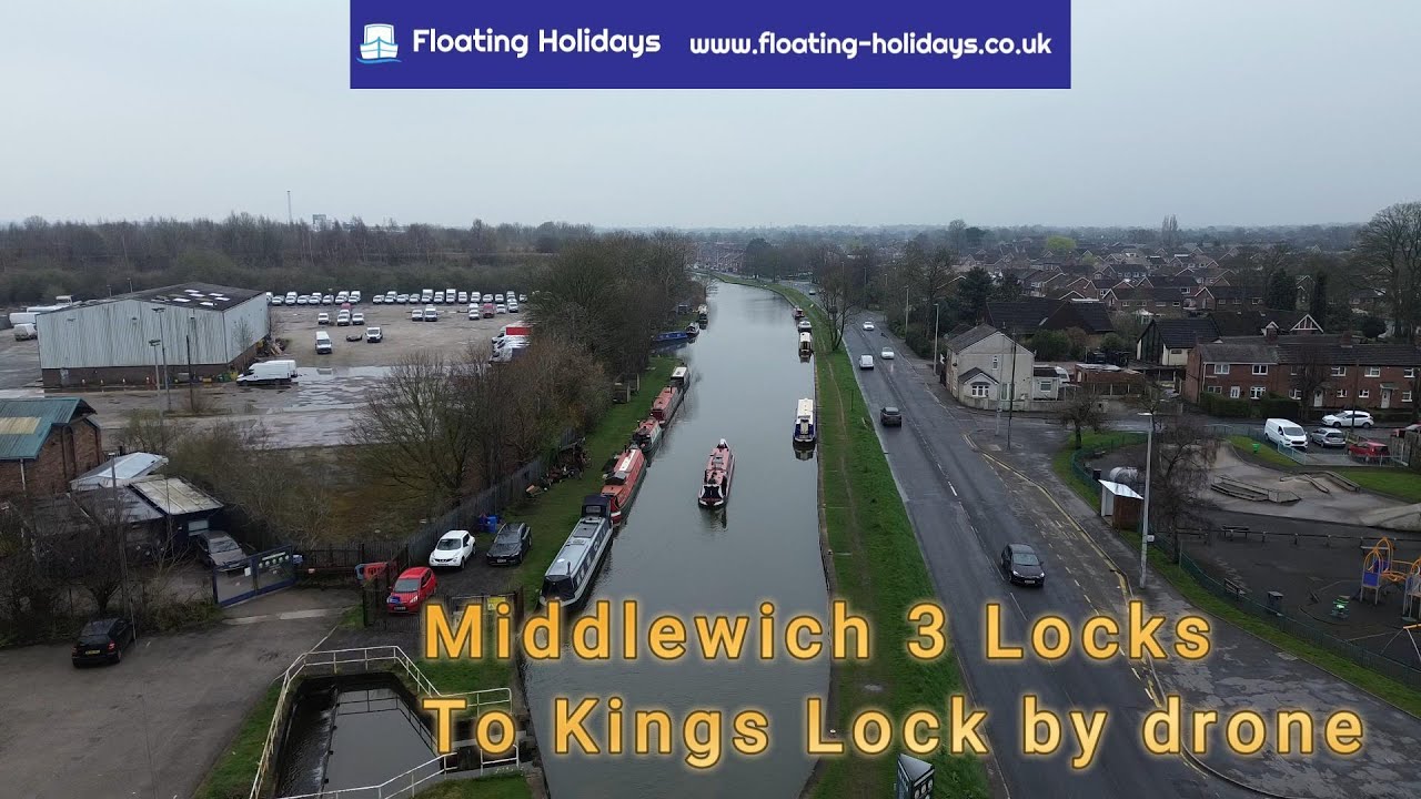 Middlewich 3 Locks - Floating Holidays - Middlewich Wharf & Kings Lock ...