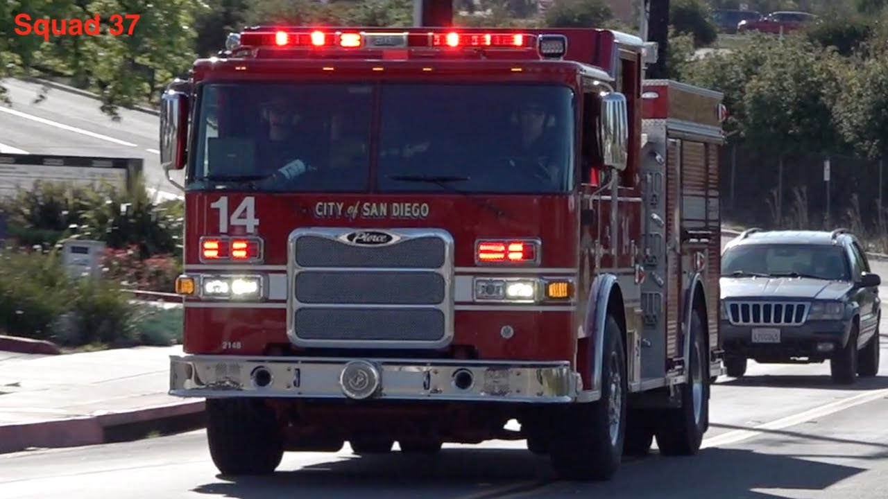 Falck & San Diego Fire Responding (Compilation 4) - YouTube