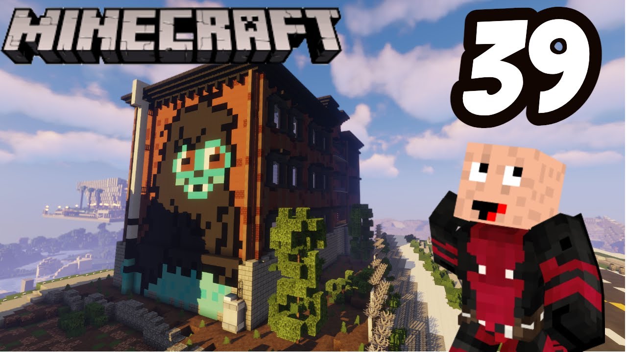 RUNDOWN COMPLEX//Timelapse - Building a City - Minecraft - Ep 39 - YouTube