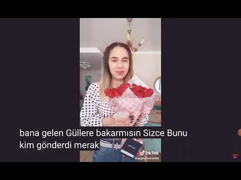 YAĞMUR ÖZKAVAK'IN EN YENİ TİK  TOK  VİDEOSU.( SEVGİLİSİNDEN GÜL GELİYOR)