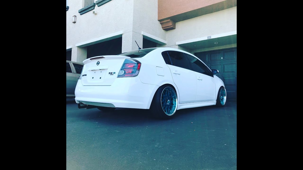 100 SUBS// NEW CAR REVEAL// TURBO B16 SENTRA SE R SPEC V - YouTube