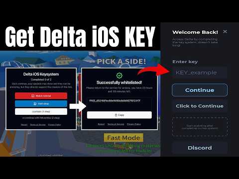 How To Get Delta iOS Key (2026) | Receive Key From LootLabs | Delta Executor iOS Key System