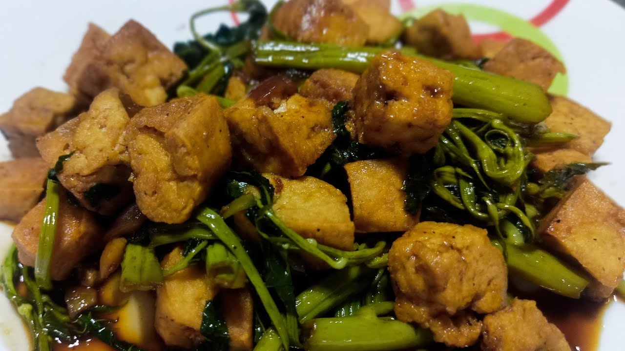 Adobong kangkong na may Tokwa | siguradong budget ulam at healthy pa ...