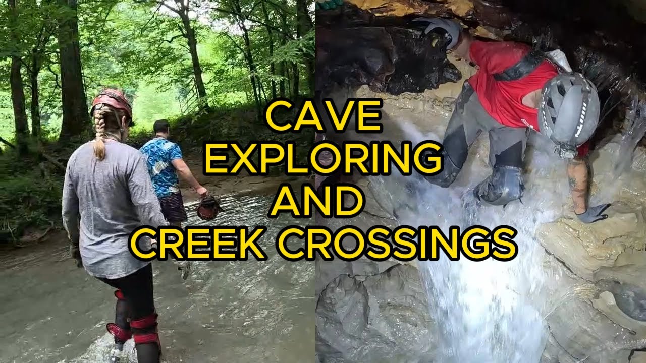 Tennessee Cave Exploring and Creek Crossings - YouTube