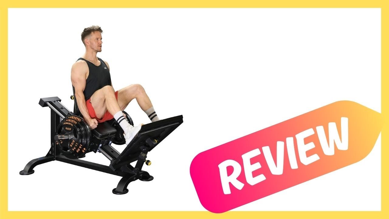 Powertec Fitness Leg Press Machine Review - YouTube