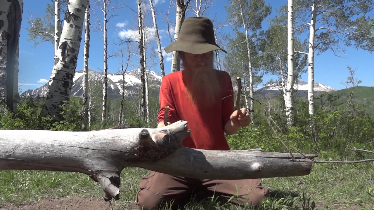 Found Percussion - vol. 15: backpacking edition - Aspen log - YouTube