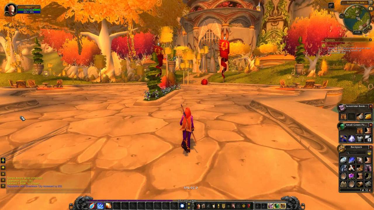 World Of Warcraft Thalas let's play part 3 - Dealing with Falthrien ...