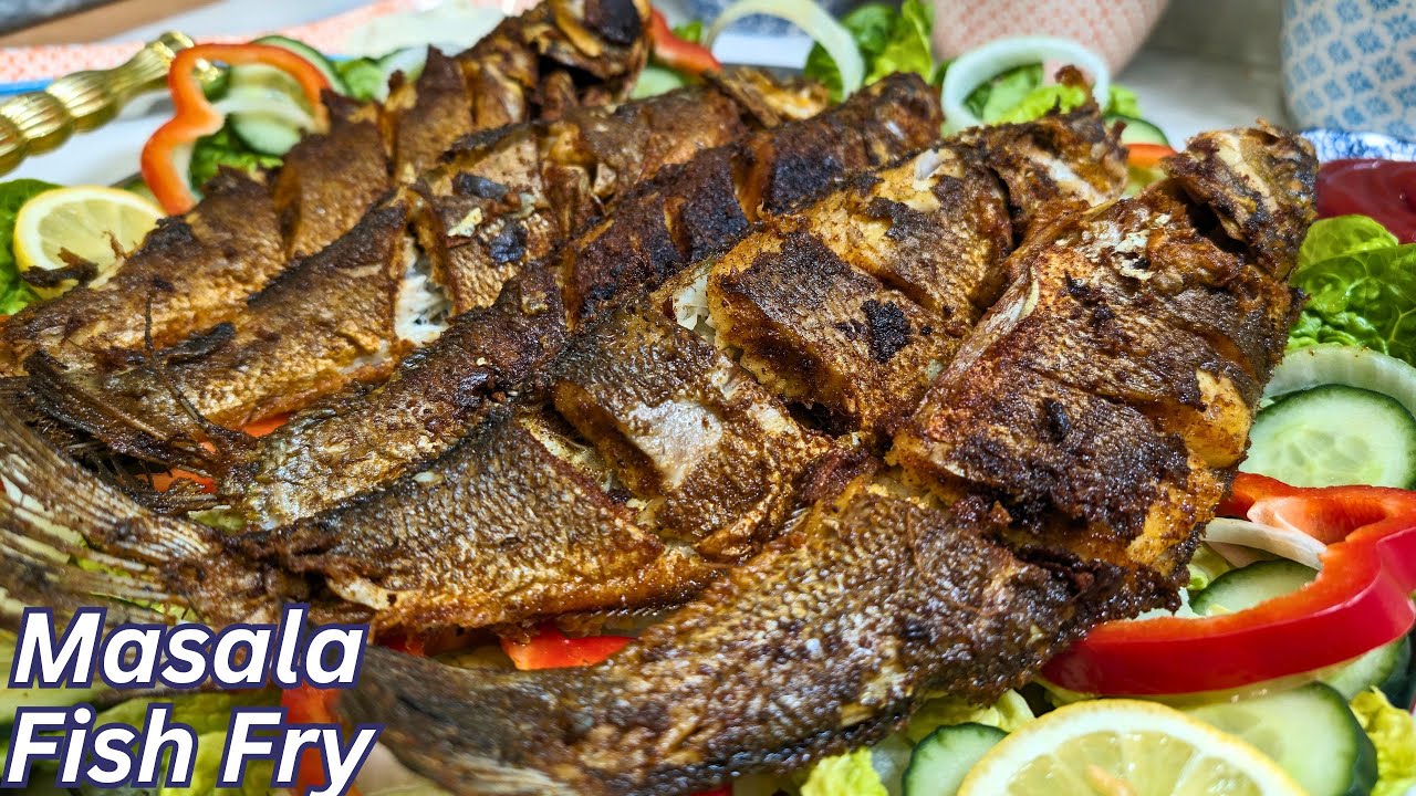 Whole Fried Fish Recipe | Whole Sea Bass! - YouTube