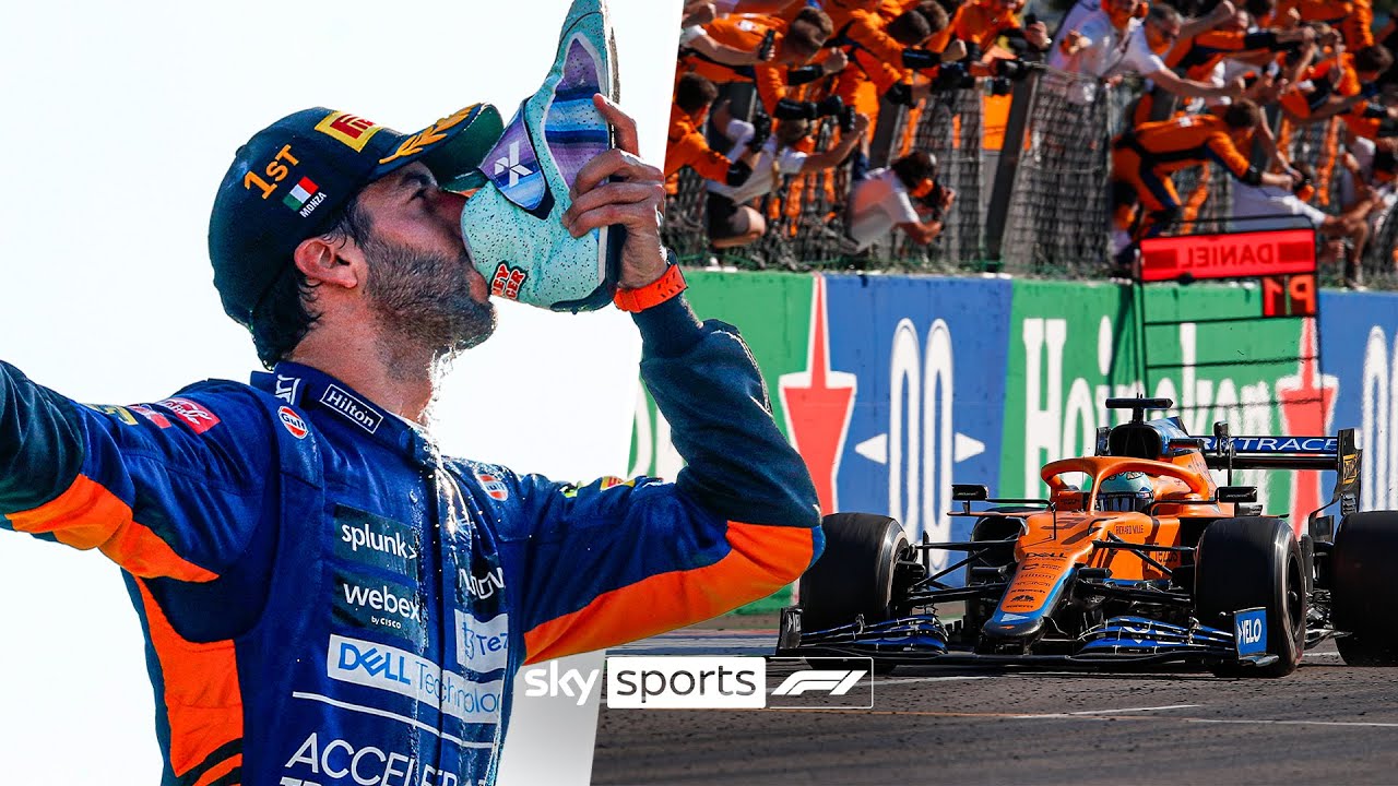 Relive Danny Ric's EPIC F1 win in Monza 2021 🏆🥺 - YouTube