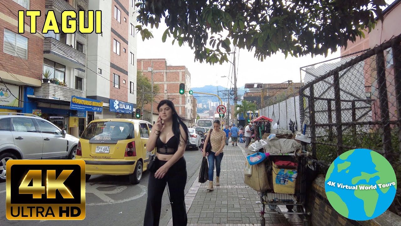Itagui | Medellin, Colombia | 4K Virtual World Tours - YouTube