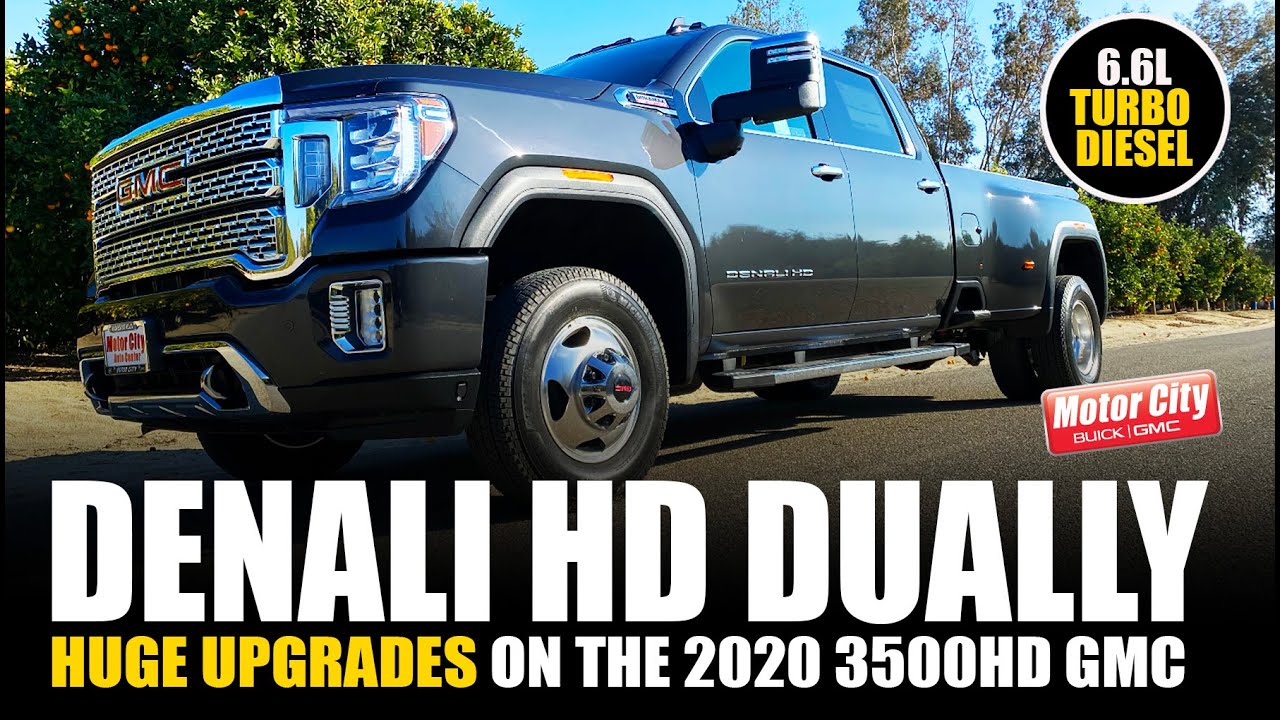 2020 HD 3500 GMC Denali Dually Turbo Diesel - The HAUL KING review to ...