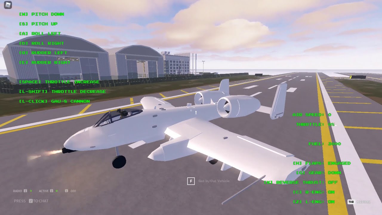 Flying the A-10 in BRM5 - YouTube