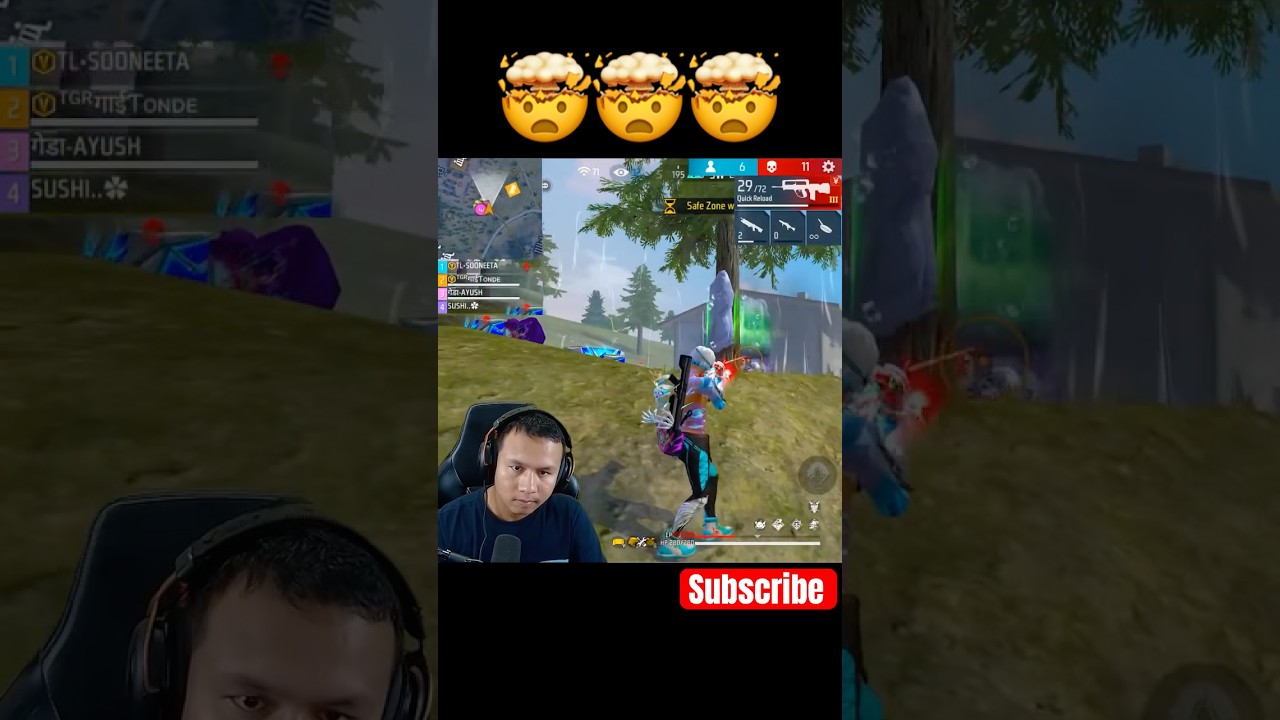 Tondey last zone fight 1vs4🤯 #freefire #totalgaming #tondegamer #live # ...