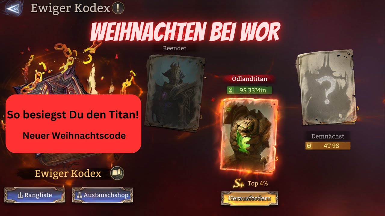 Watcher of Realms: Der Titan im Codex! So besiegst Du Ihn! - YouTube