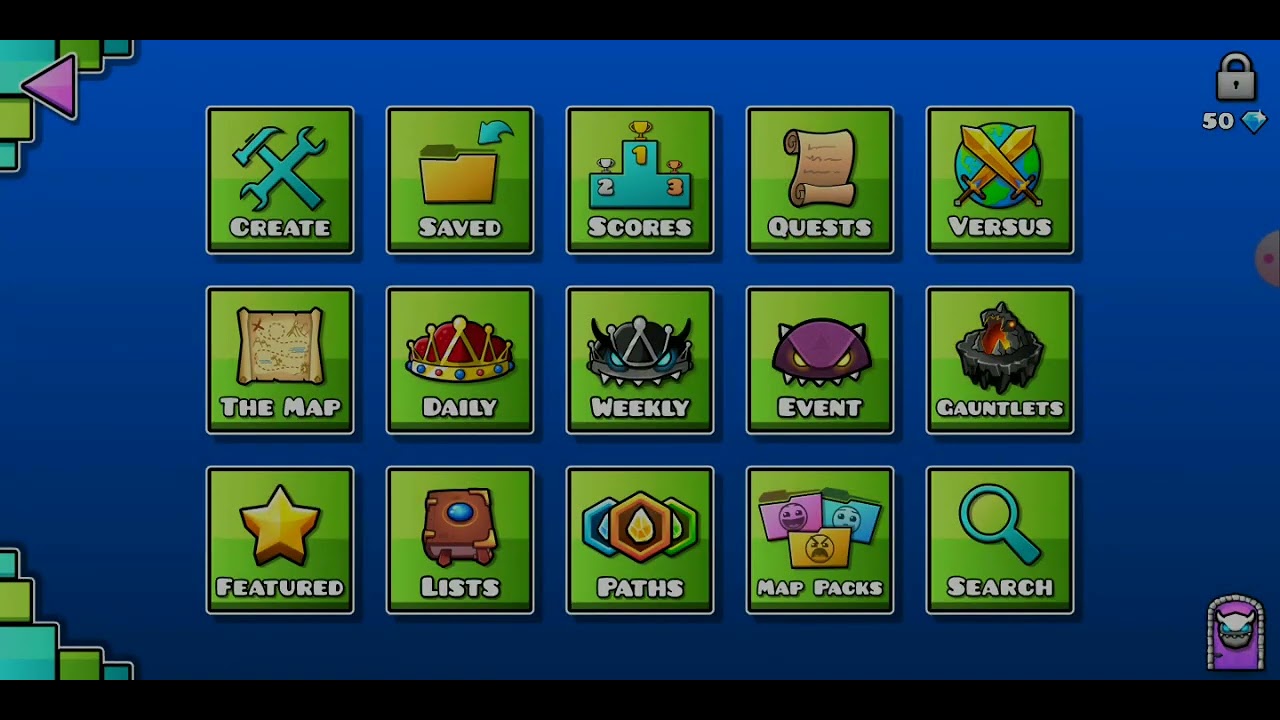 Мой come back!!!Прохождение первого уровня в GD lite - YouTube