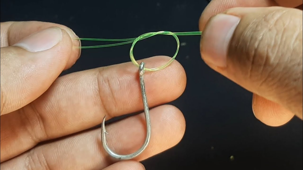 The most popular series of basic fishing knots, fishing knot - YouTube