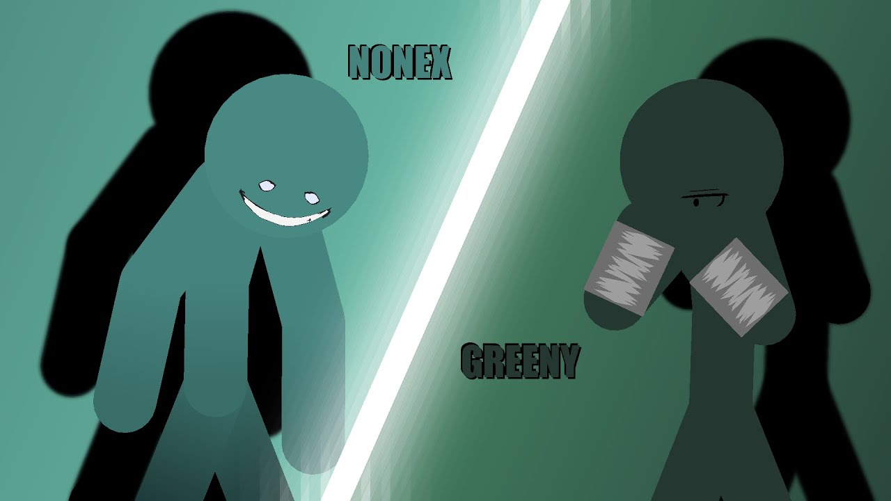 NONEX VS GREENY | STICKNODES - YouTube