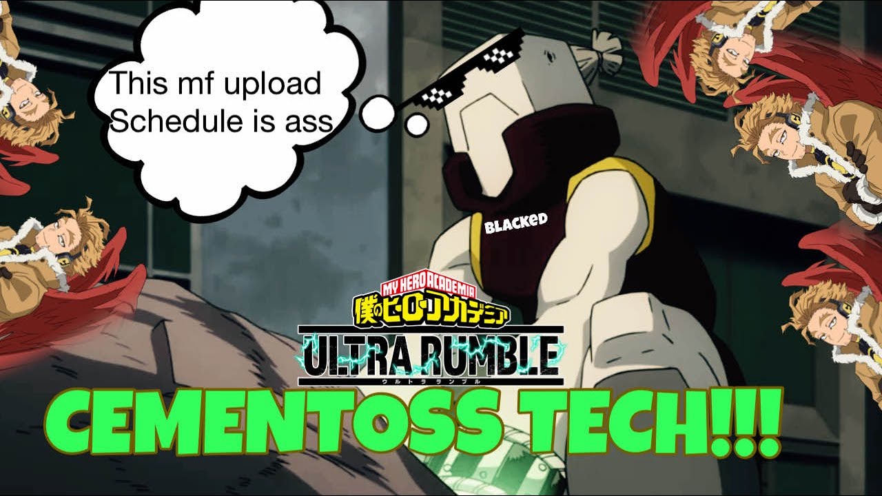 How to Cementoss V2 (Cementoss My Hero Ultra Rumble Playstyle/Tech Guide) - YouTube