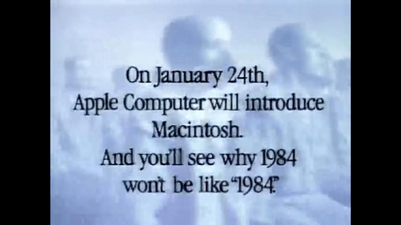 Apple Macintosh 1984 advert - YouTube