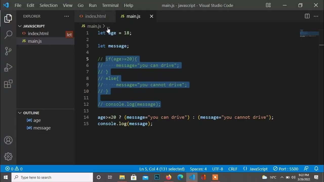 JavaScript Ternary Operator With Examples | Conditional or Ternary ...