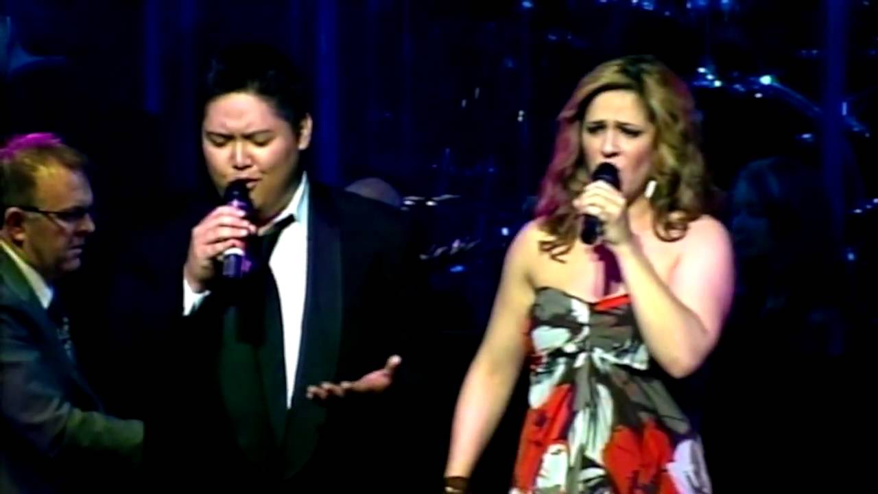 Bernard Quilala and Roberta Quilico sing The Prayer at Soaring with ...