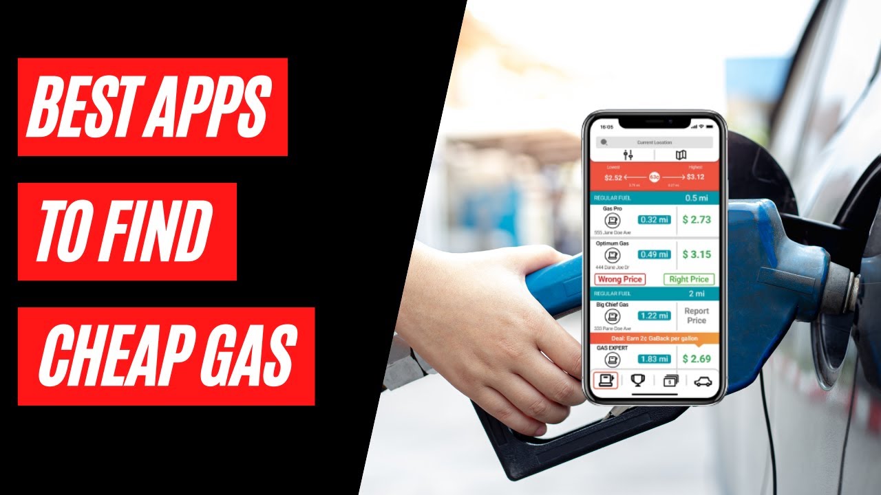 Best Apps to Find Cheap Gas - YouTube