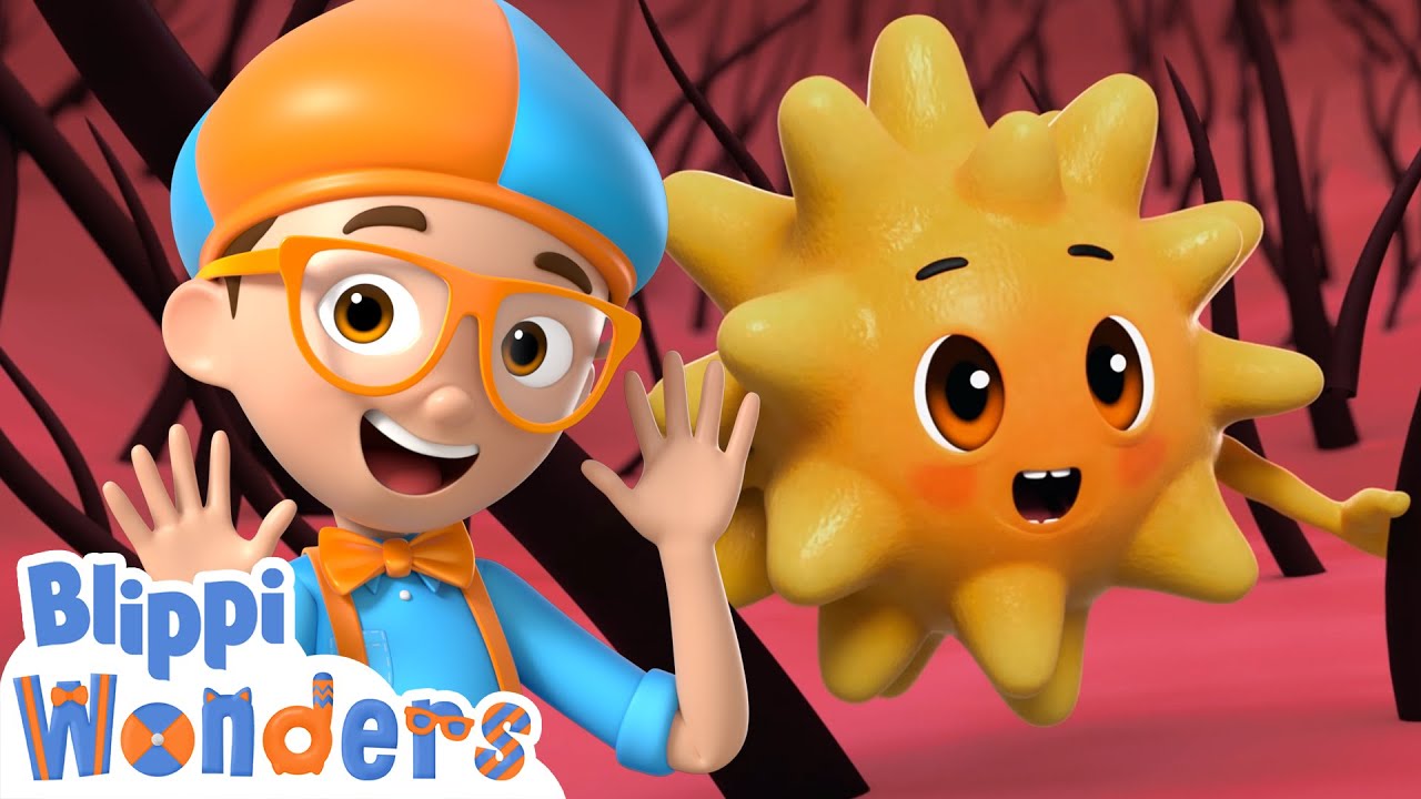 Blippi Wonders - Blippi Meets A Piece Of Pollen! | Blippi Animated ...