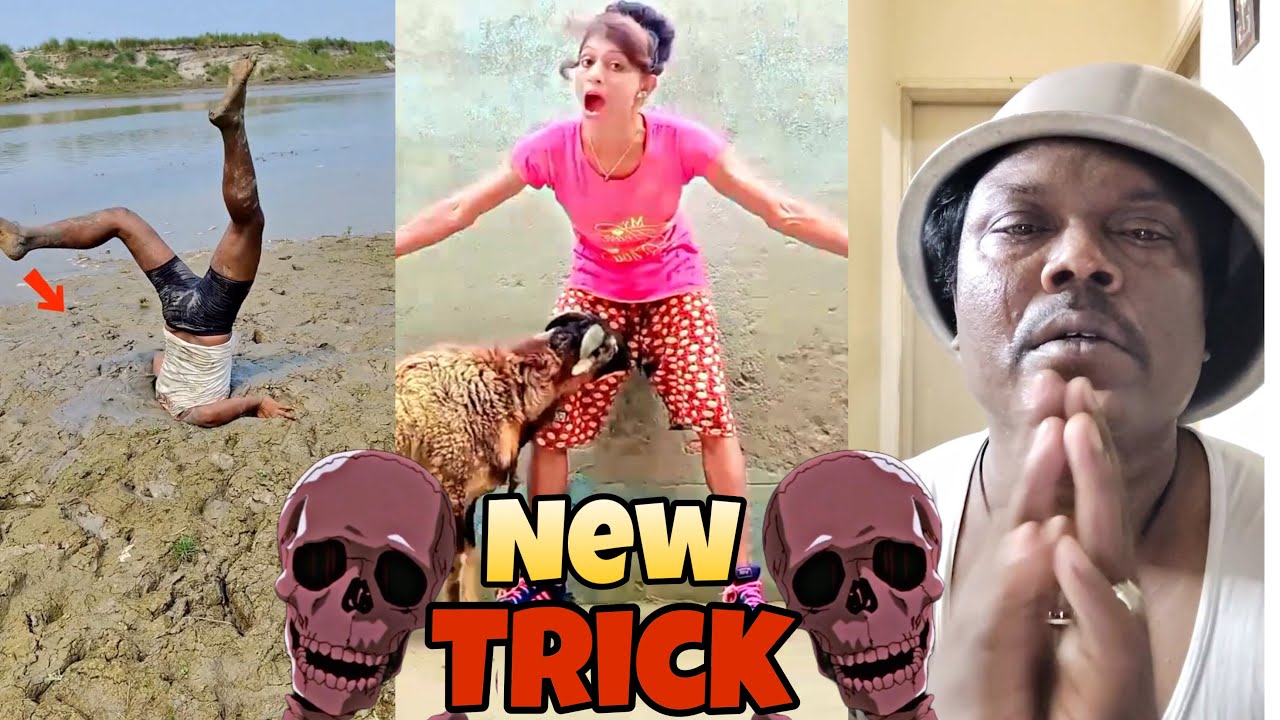 SKELETON Roasting 🔥 @TIKTOK Girls New Trick 😈 - YouTube