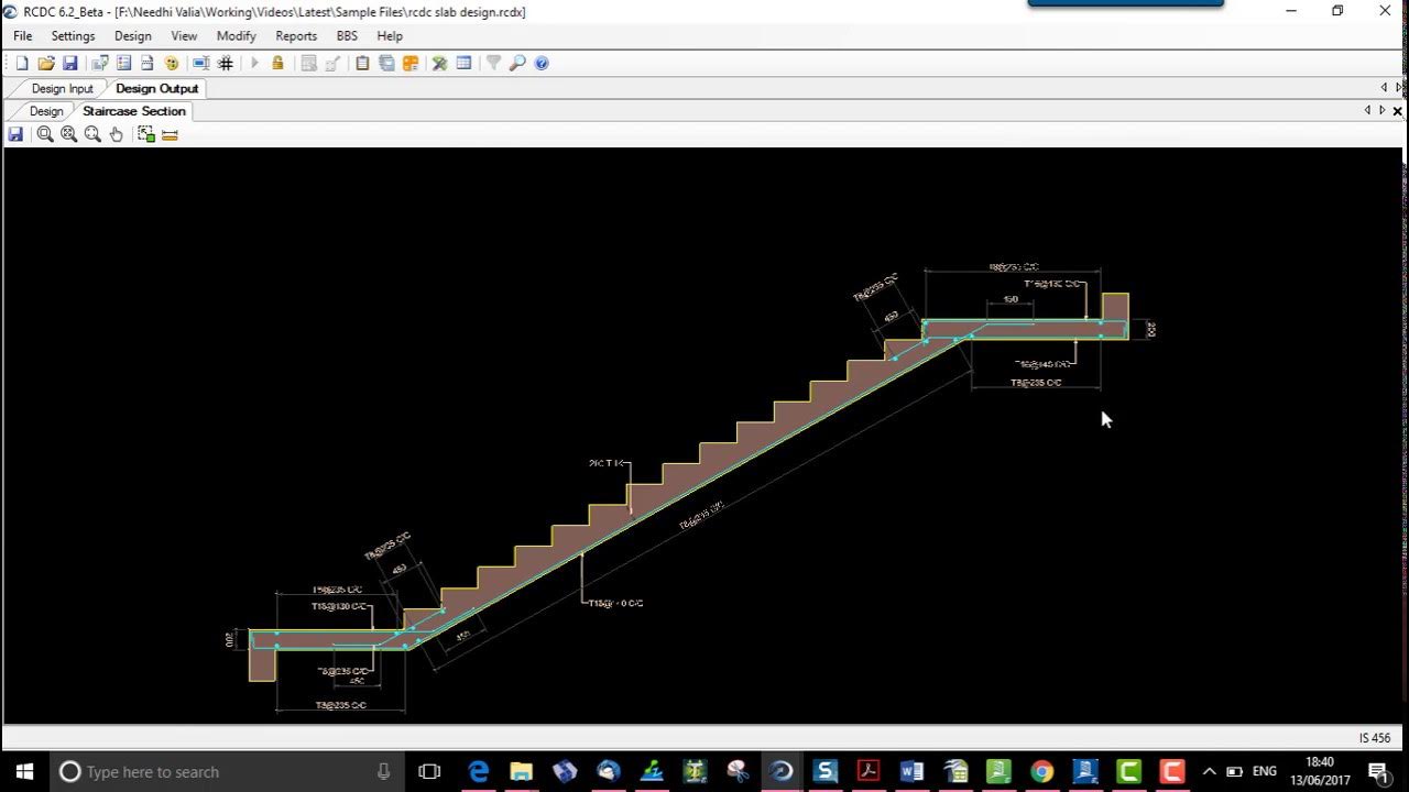 RCDC Advanced Features Slab Design - YouTube