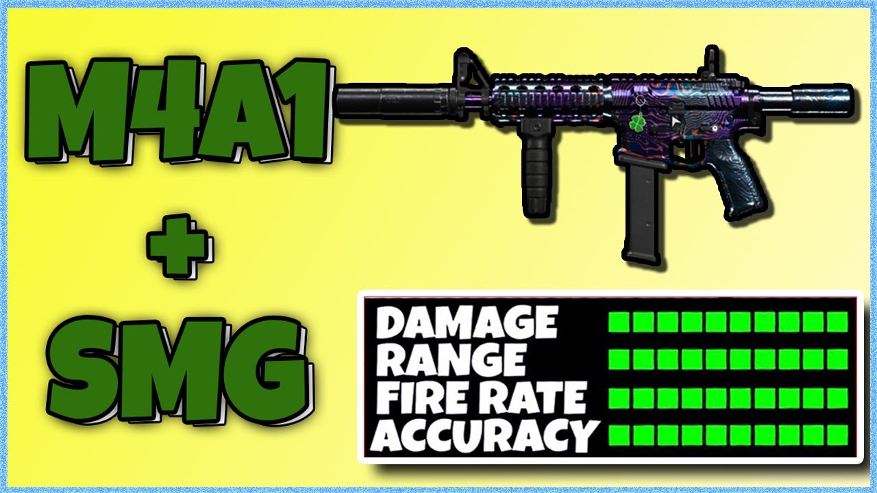 the *BEST* m4a1 class setup in warzone|M4A1+SMG(call of duty modern ...