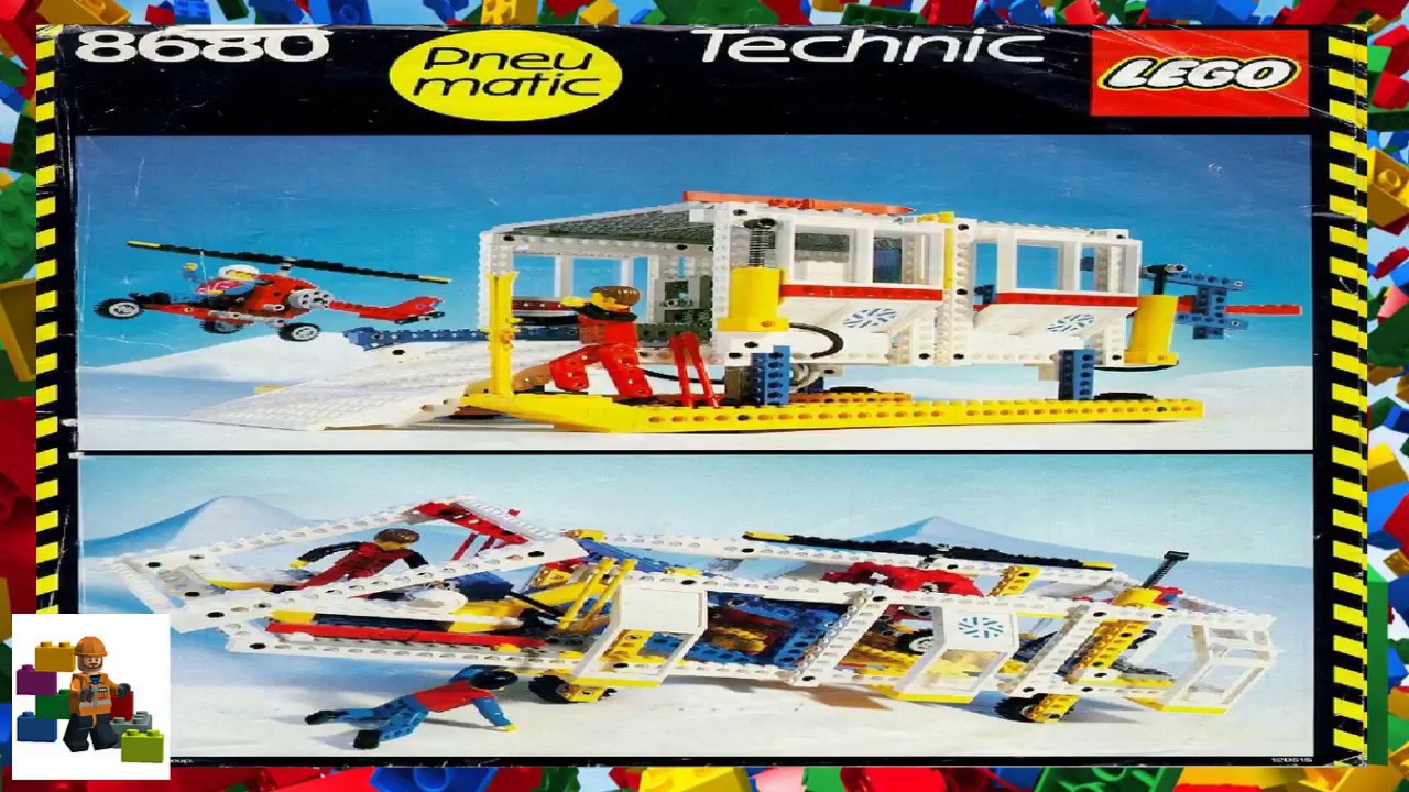 LEGO instructions - Technic - Arctic - 8680 - Arctic Rescue Base - YouTube