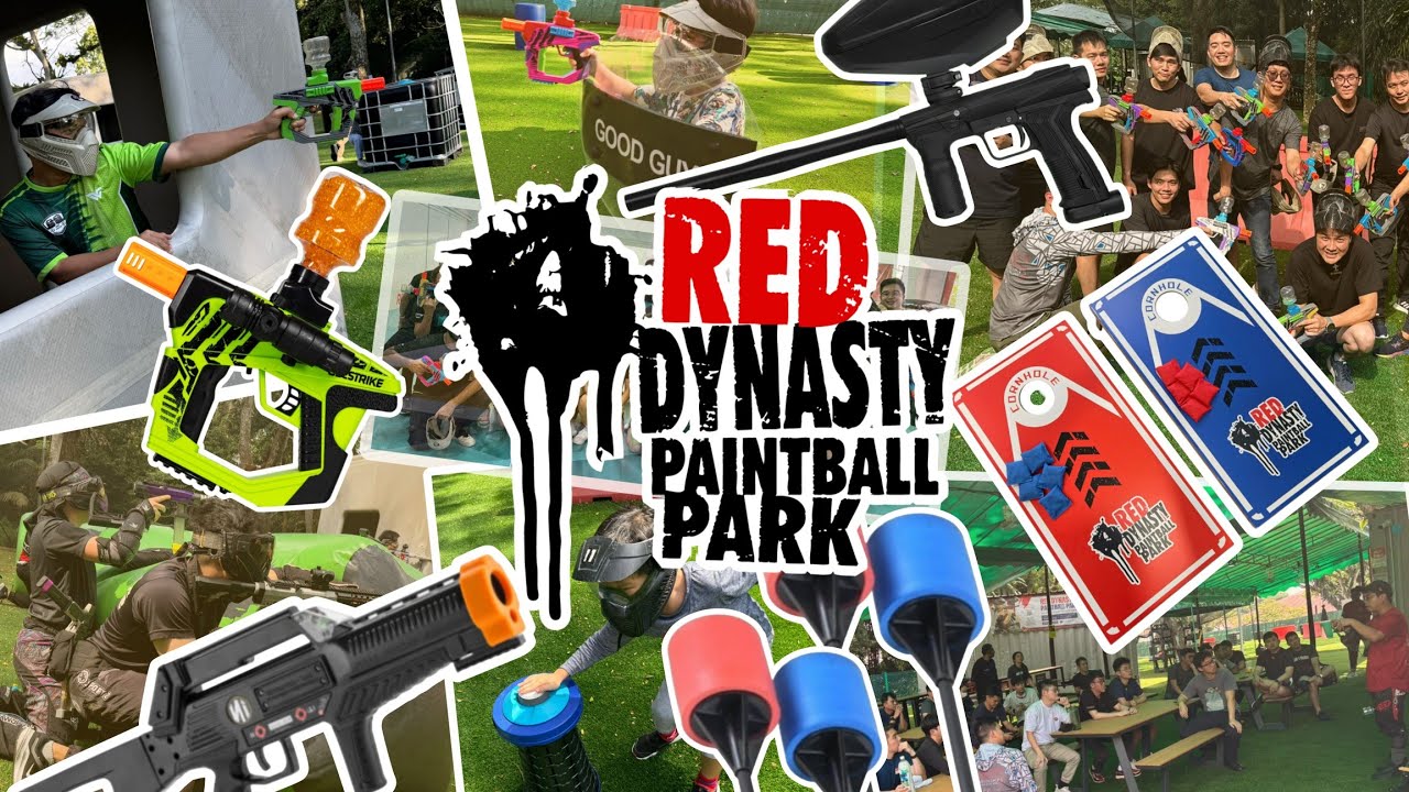 Red Dynasty Paintball Park @ Orchid Country Club - This is how we build ...